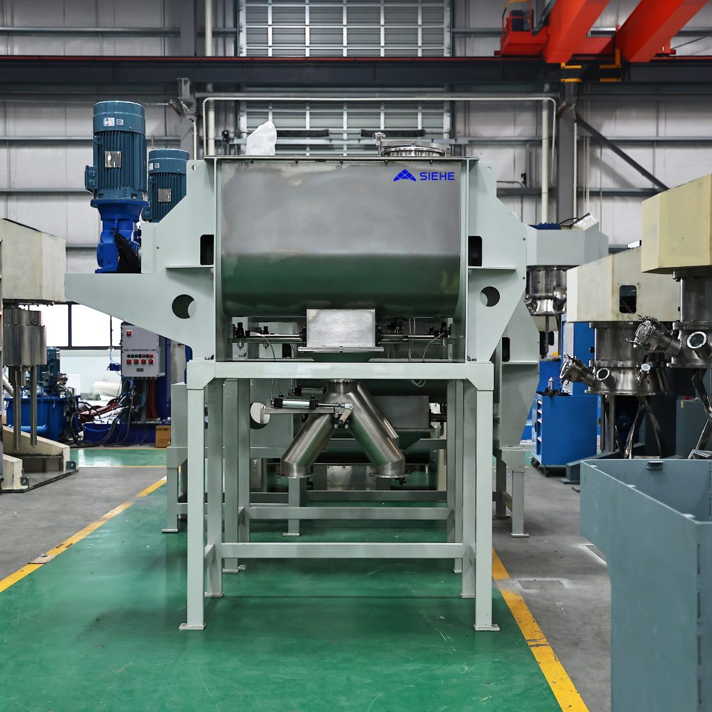 Horizontal Ribbon Mixer and Horizontal Non-Gravity Mixer-- Efficient ...